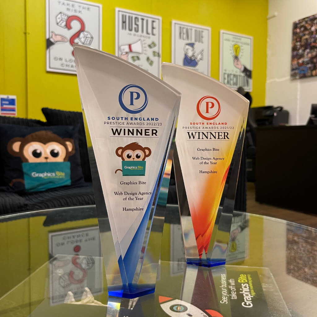 Won 2nd Consecutive 'Web Design Agency of the Year' Award! | Graphics Bite