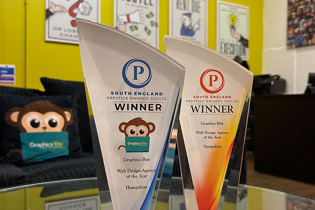 Graphics Bite Wins Web Design Agency of the Year 2022/23 in Hampshire ...