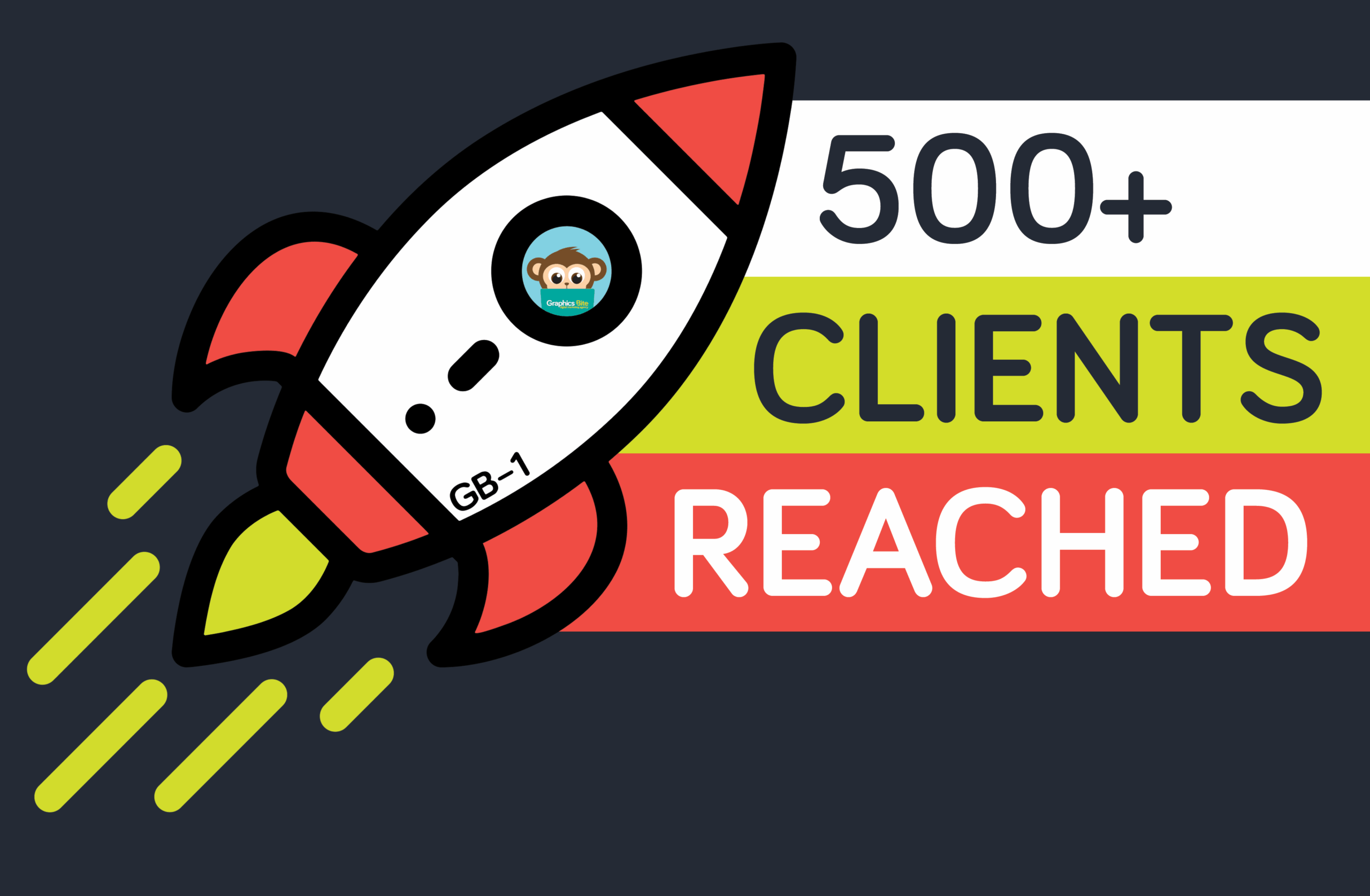 500+ Clients | Graphics Bite